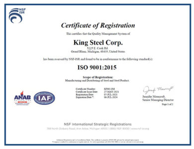 About Us | King Steel Corp